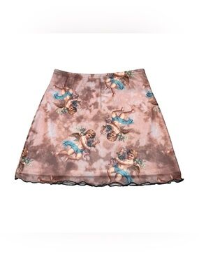 SHEIN | Skirts | Cupid Style Angel Mini Skirt | Poshmark